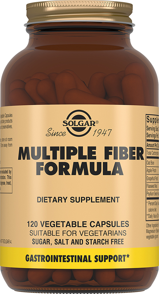 Каталог :: Бренды :: Solgar :: Диета и детокс :: Solgar Multiple Fiber Formula Мульти формула ...